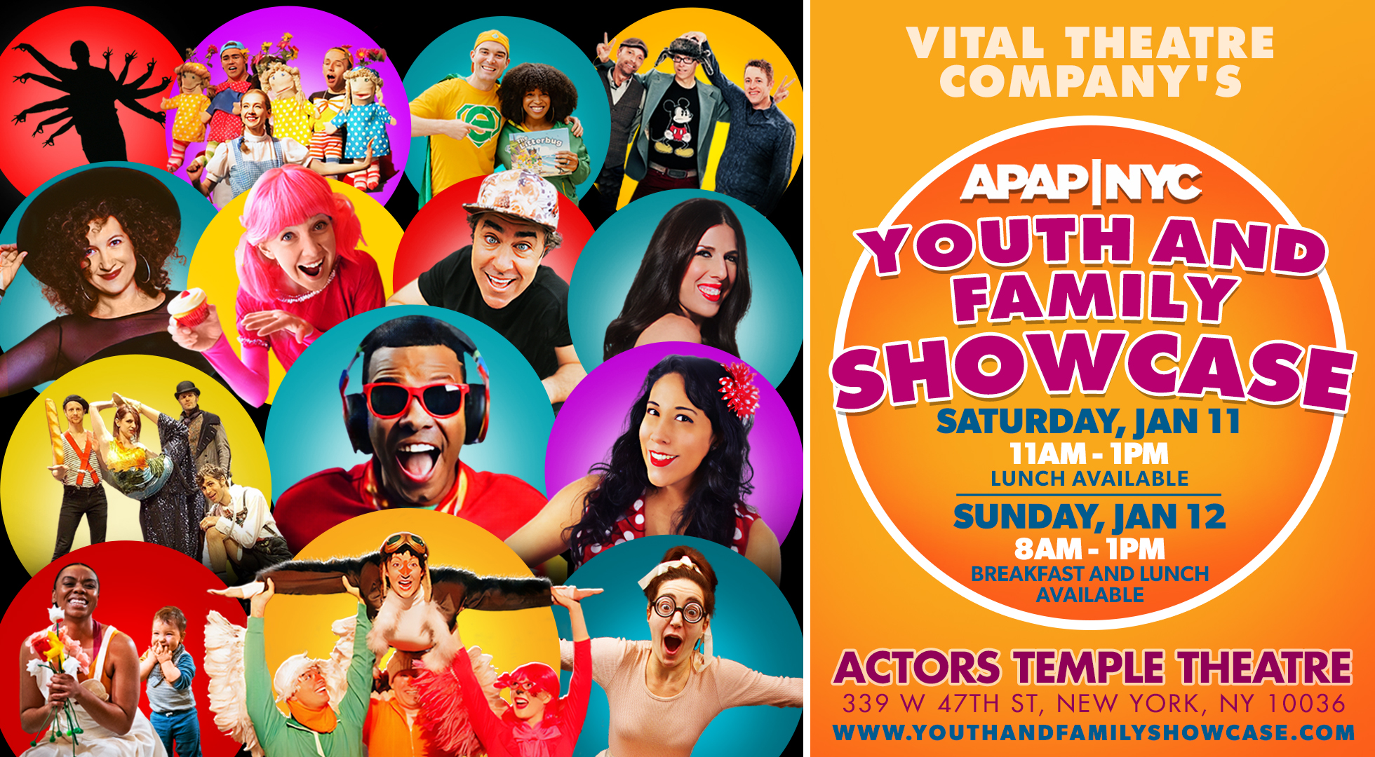 Vital Theatre Company's APAP Youth and Family Showcase